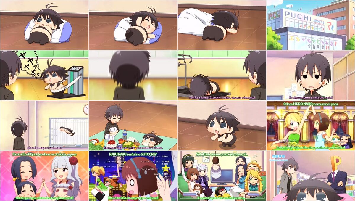 [Shiroki Tsubasa]Puchimas!! Petit Petit Idolmaster 53 [960X540][