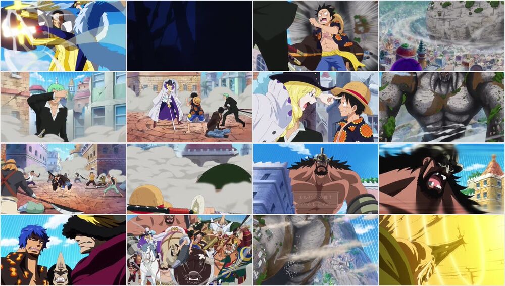 One Piece - 684 - Tutti verso il palazzo reale! Luffy e la grand