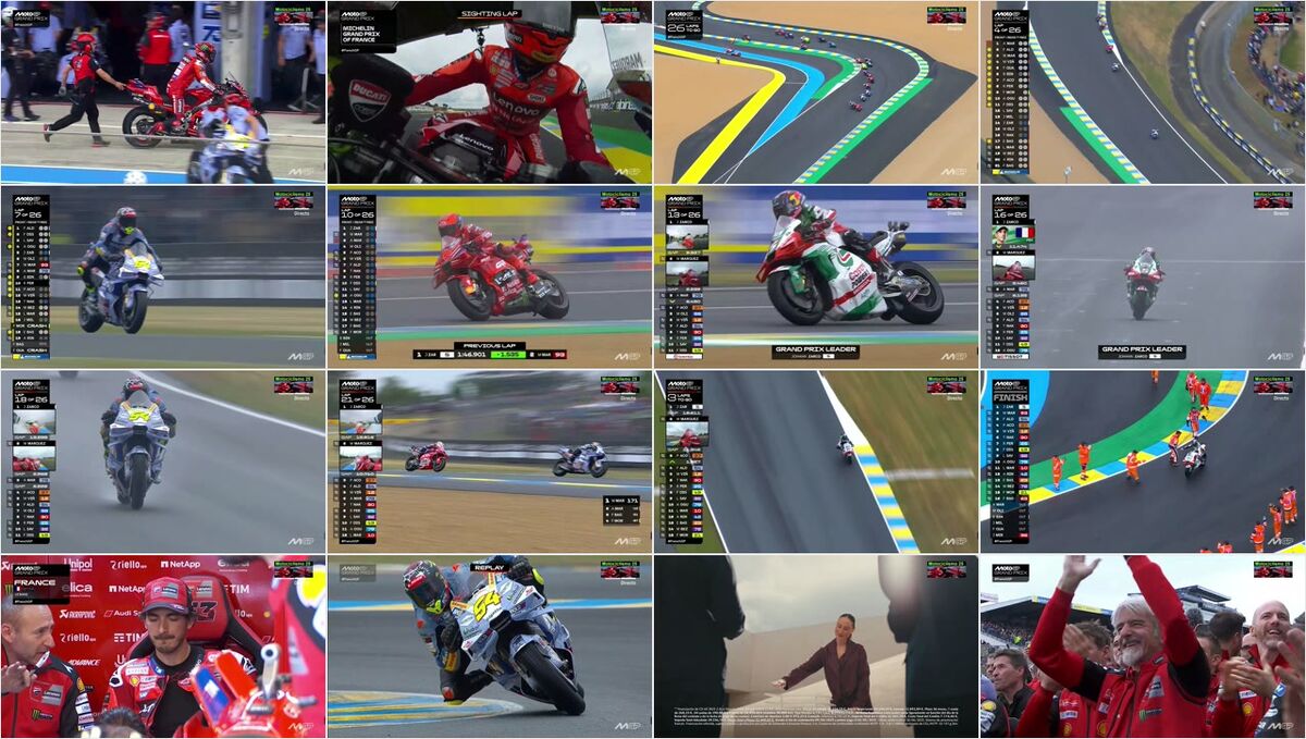 6ª - Carrera de MotoGP del G P  de Francia - 11-05-25