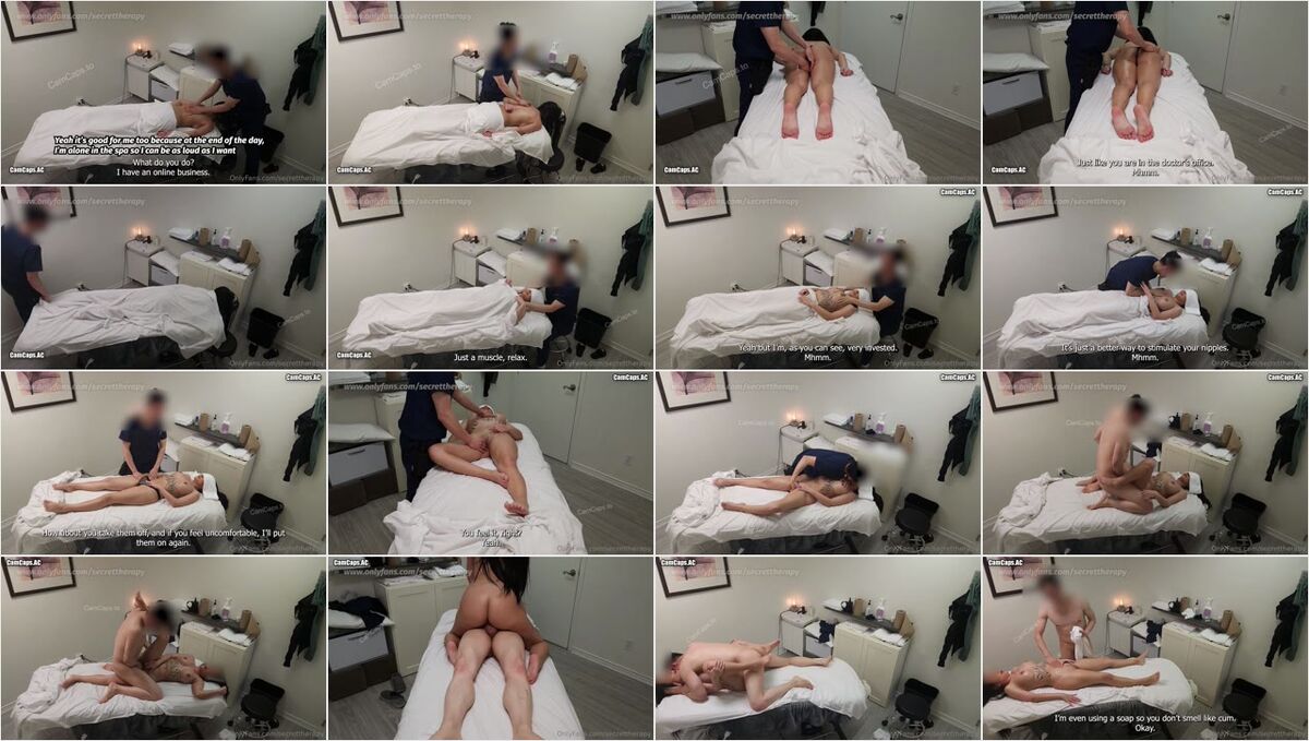Secret Therapy Special Massage With Kendal Hot MILF With 2 Kids 