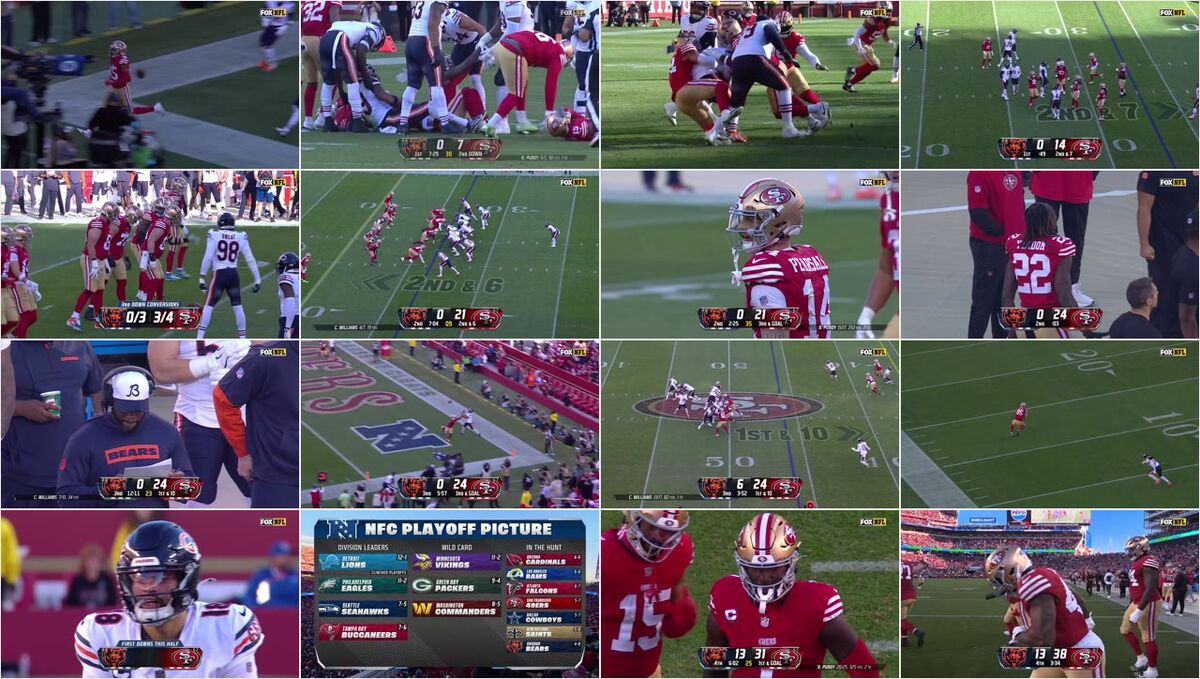 Chicago Bears at San Francisco 49ers 08 12 2024 low