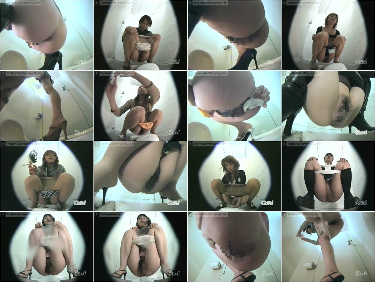 women pooping oops series all