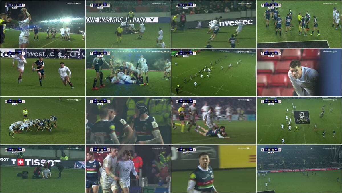 Leicester Tigers - Ulster 11 01 2025