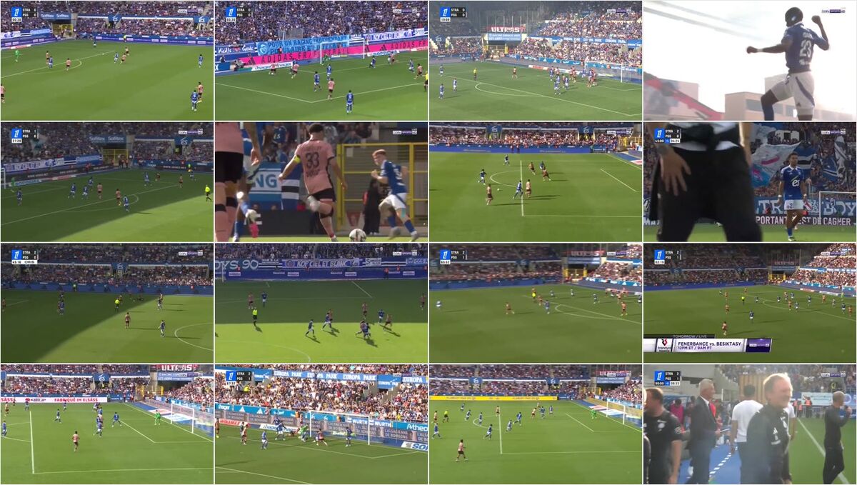 Strasbourg vs PSG