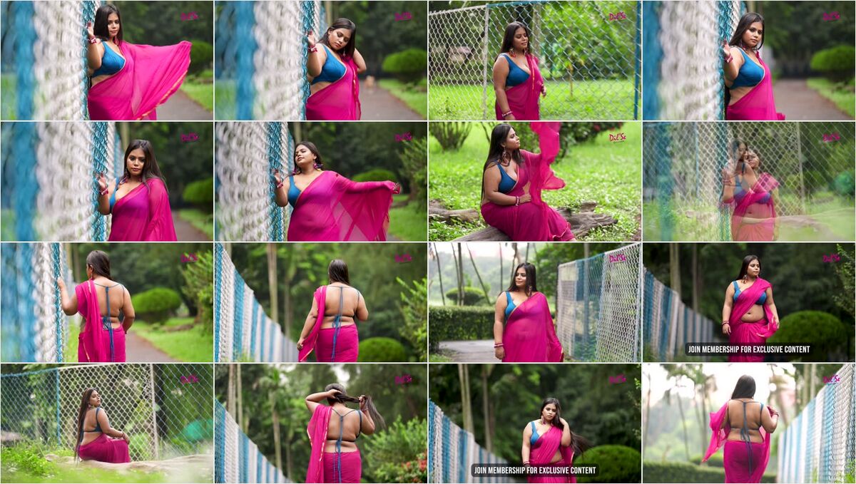 Outdoor Saree Fashion Video Sreetama Sareelover 2025