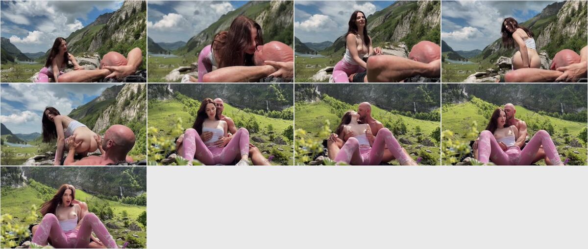 OnlyFans Reislin & Sins Hiking Creampie Creampie BigTits Brunett