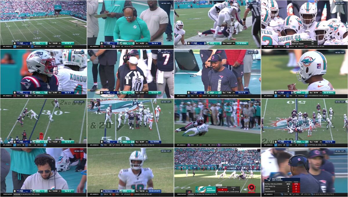 New England Patriots at Miami Dolphins 24 11 2024 low