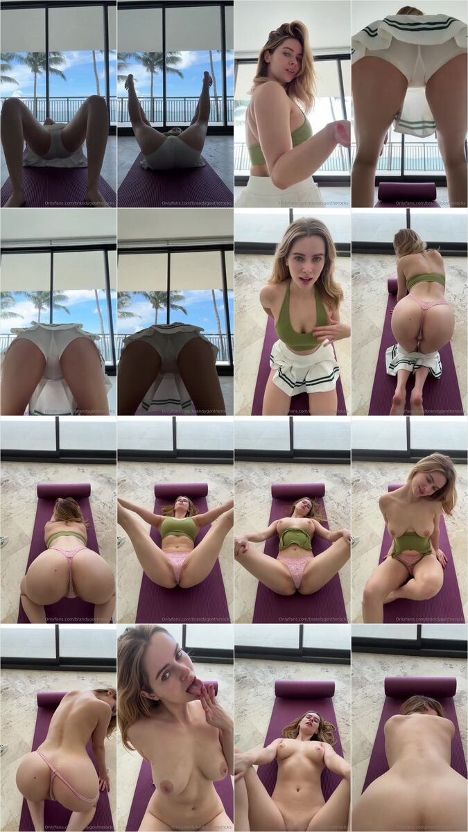 Brandy Gordon Naked Workout PPV Video Leaked