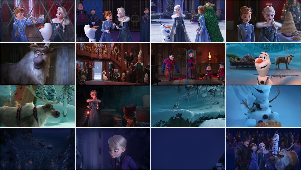 Kraina Lodu Przygoda Olafa  Olafs Frozen Adventure 2017