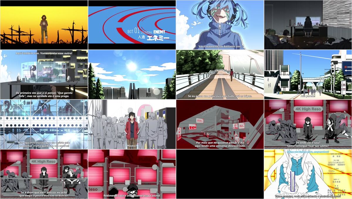 Mekakucity Actors 01