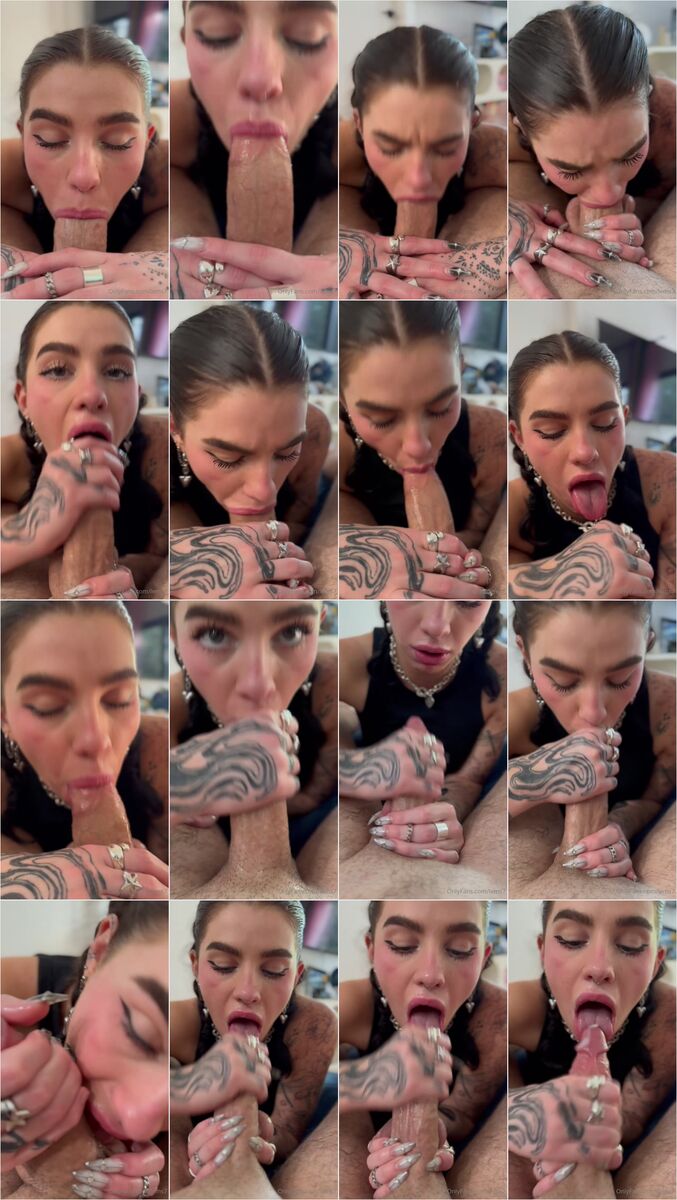 Emily Oram - POV Blowjob And Facial