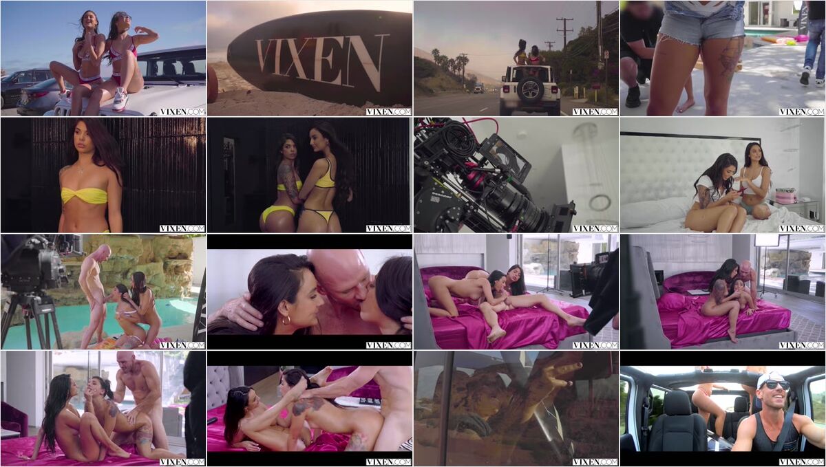 excluleak com BTS Vixen - West Coast Dreaming Gina Valentina Eli