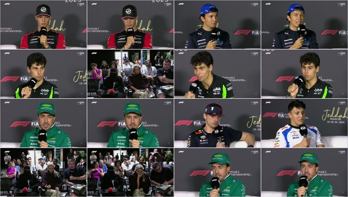 01 F1 2025 R05 Saudi Arabian Drivers Press Conference SkyF1HD 10