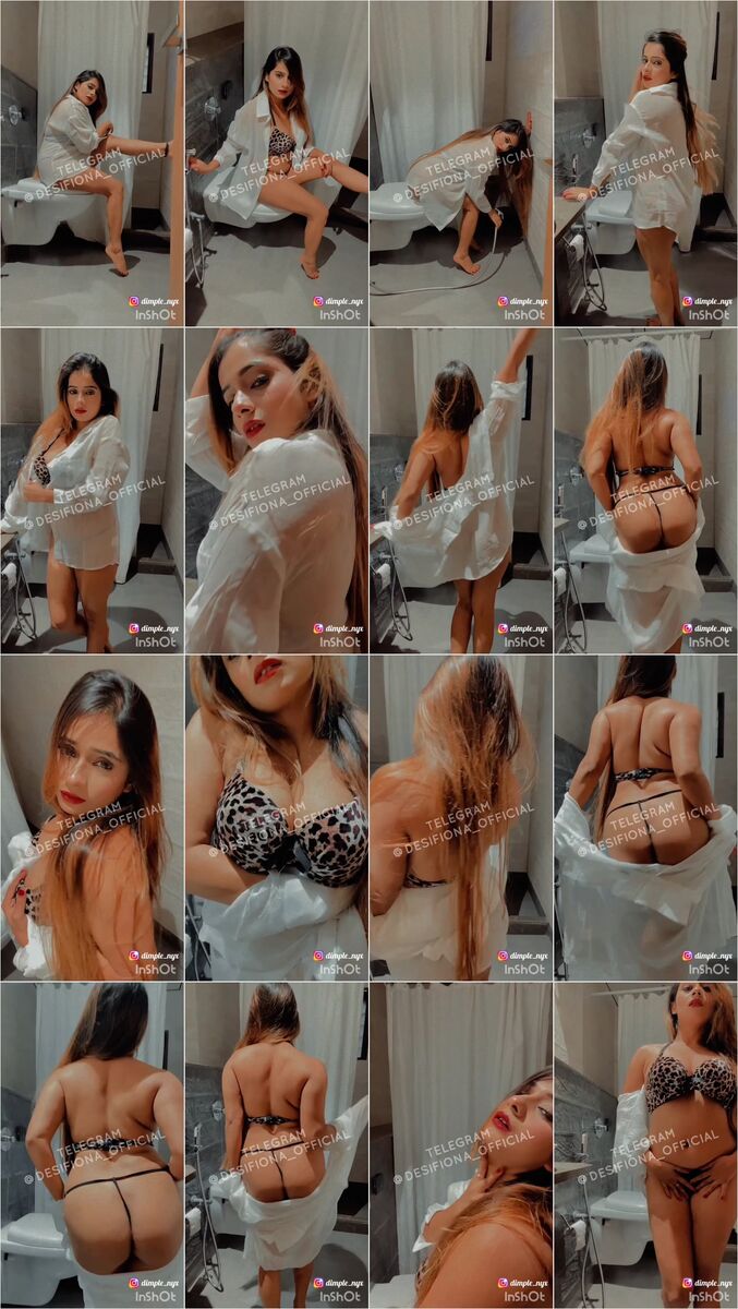 Insta Girl Dipshikha Roy aka Dimple nyx Showing her Curvy Rump