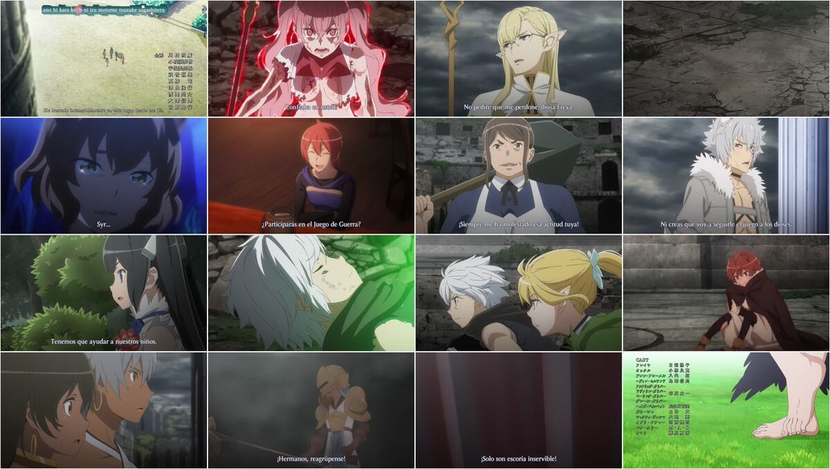 Dungeon Ni Deai SUB S5E13
