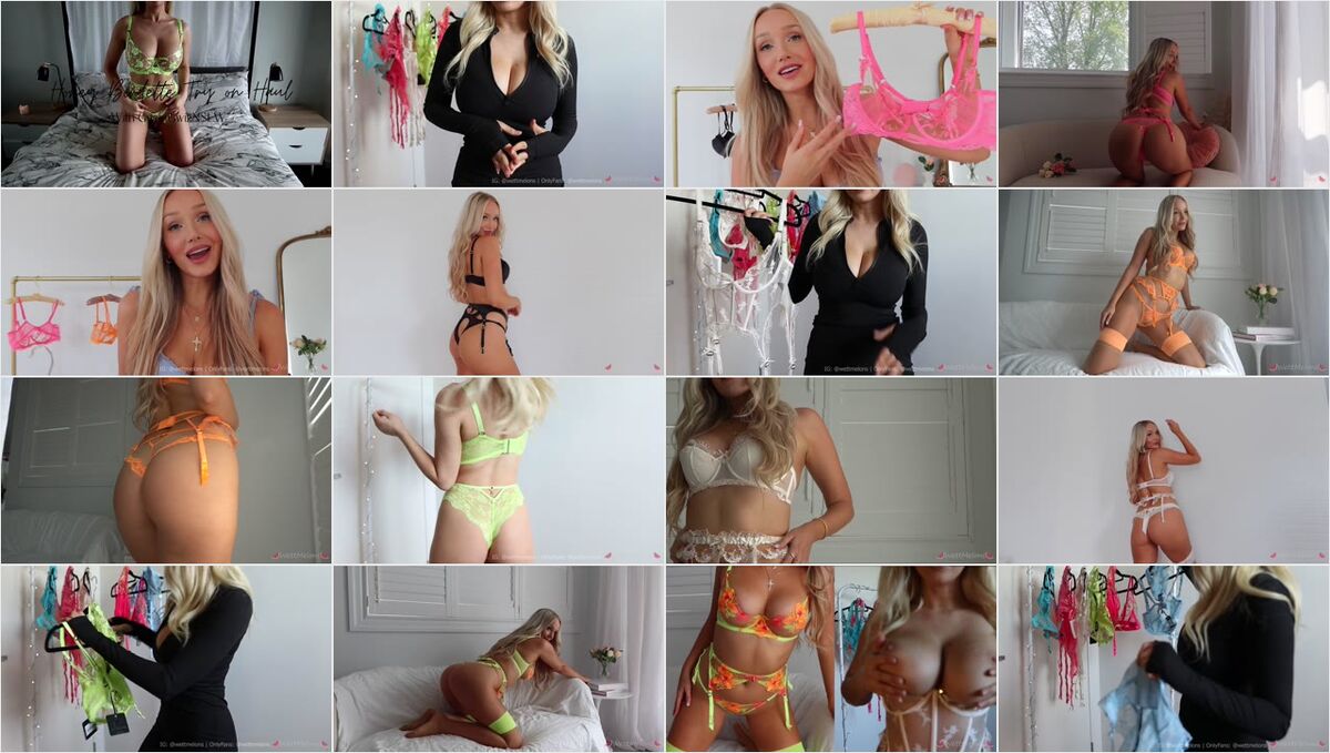 Gwen Gwiz - Wett Melons - Honey Birdette Try On Haul - 17 Septem