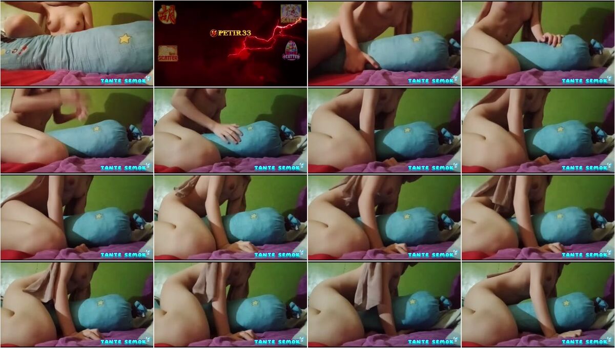 Bokep indo abg hijab hyper gesek meki pake guling
