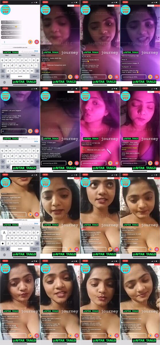 Bharti Jha Hot Show Live Answering Dirty Questions