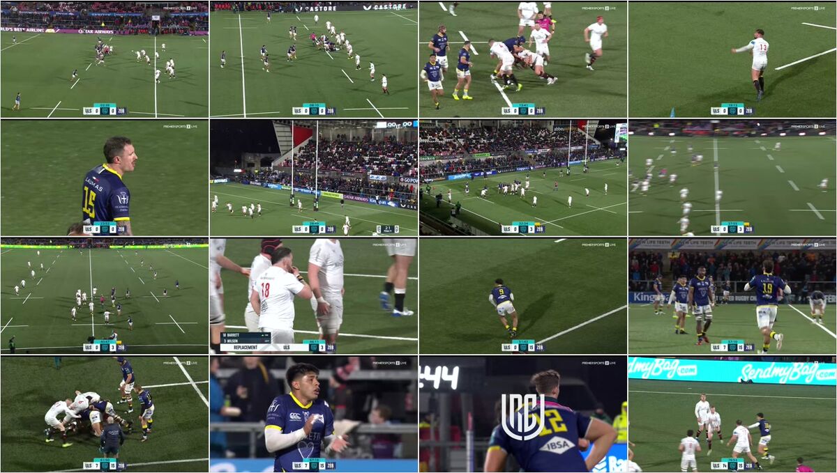 Ulster v Zebre - 26th January 2025