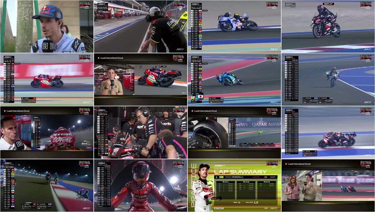 Practica1 de MotoGP del G P  de Qatar - 11-04-25