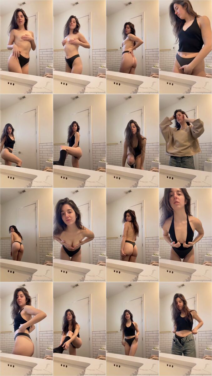 Slight Sounds Onlyfans Sluttily Getting Dressed Video Leaked!
