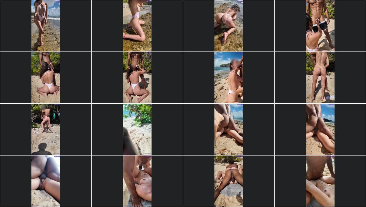 Emma_nacre - Durant ma séance photo invite un homme qui passe p