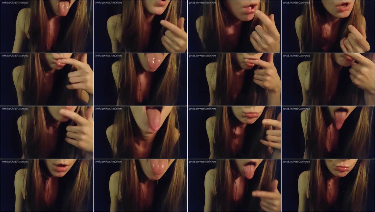 CuteGirlfriend - Gets Turned on by Sucking Her Fingers