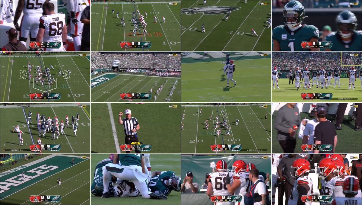 Cleveland Browns at Philadelphia Eagles 13 10 2024 low