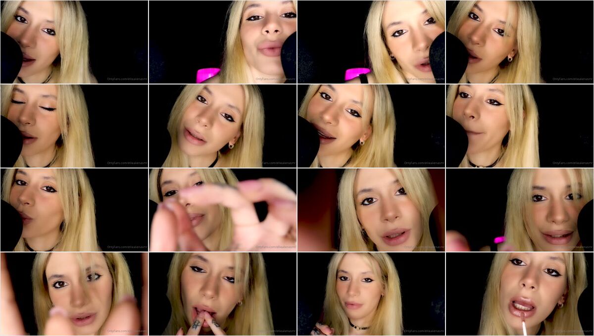 Ellie Alien ASMR - 23 June 2021 - Up-Close Mouth Sounds