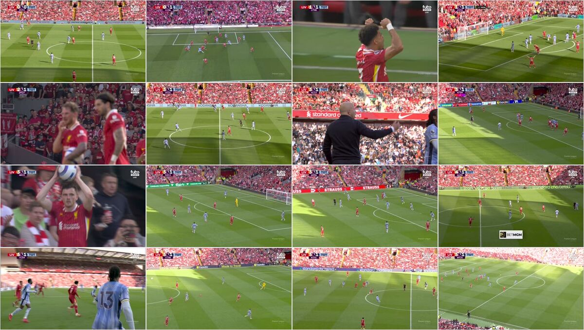 EPL 2025 Liverpool vs Tottenham 27 04 720pEN60fps