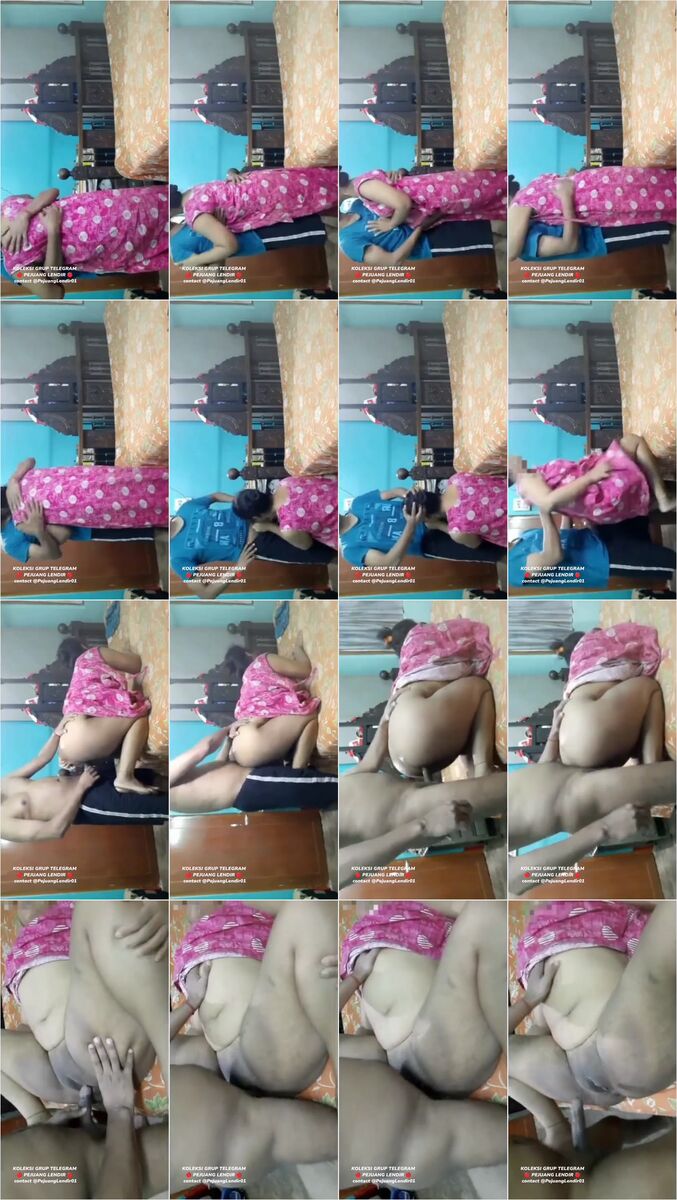 BOKEP INDO - Ibu gak sengaja masuk kamar langsung di ajak main