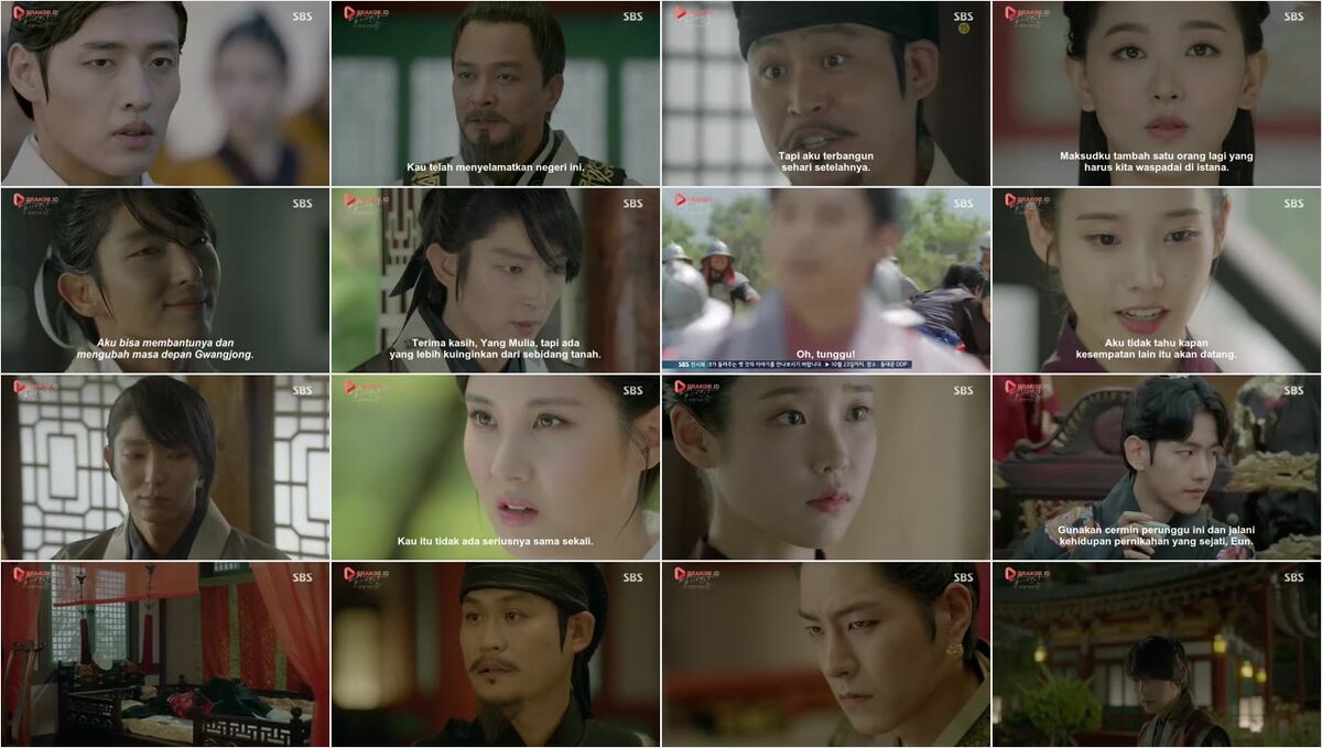 drakor id 720p moon lovers scarlet heart ryeo episode 9