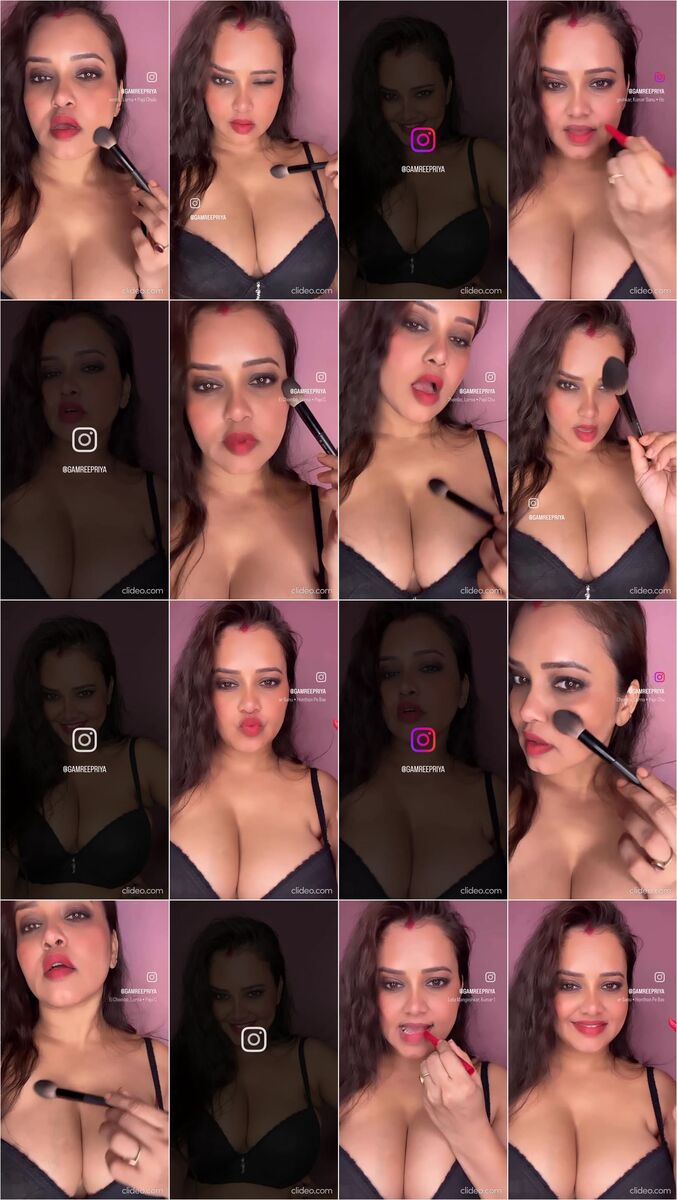 Ullu actress Priya gamre hot makeup big boobs lulu