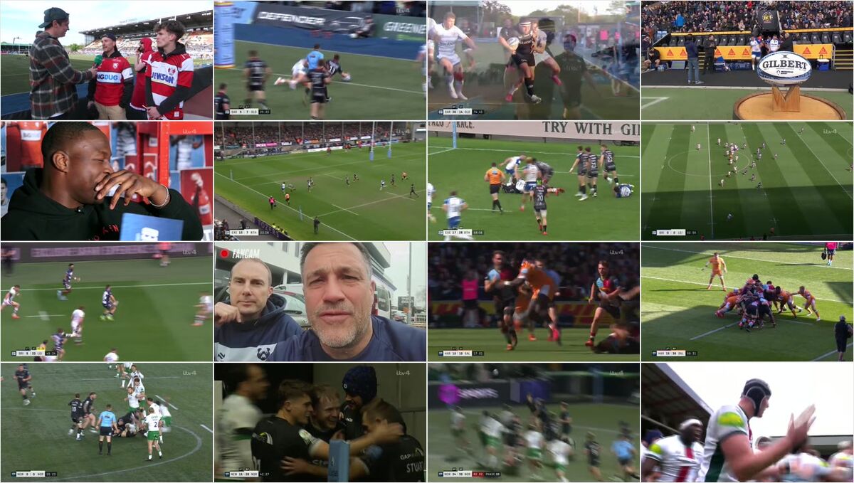 Gallagher Premiership Rugby Highlights (23 Apr 2025) 540p