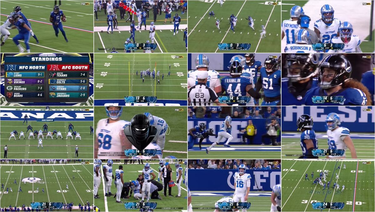 Detroit Lions at Indianapolis Colts 24 11 2024 low