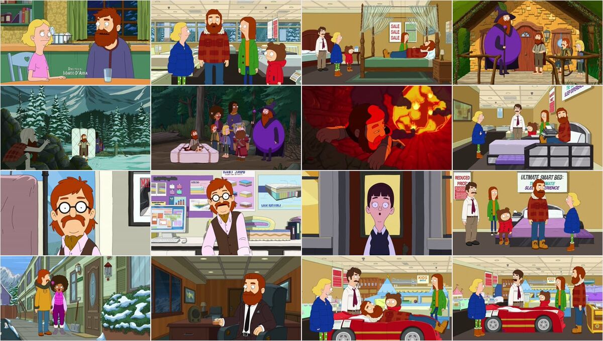 The Great North 3x12 La aventura de la cama mortal 1080