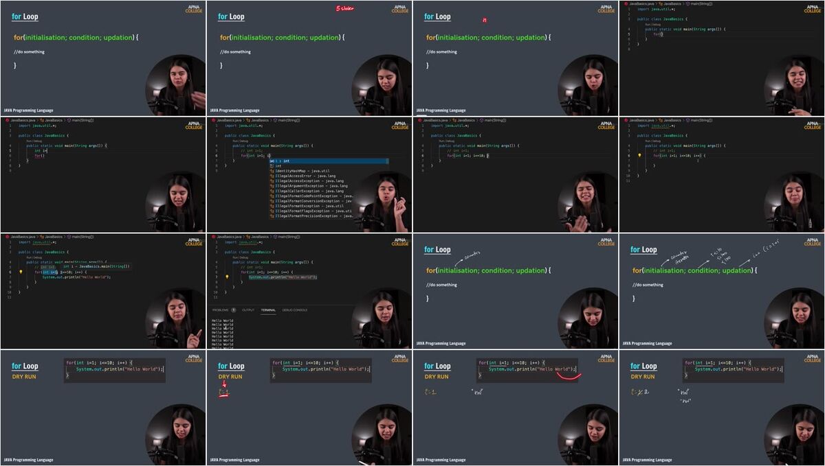 06  For Loop