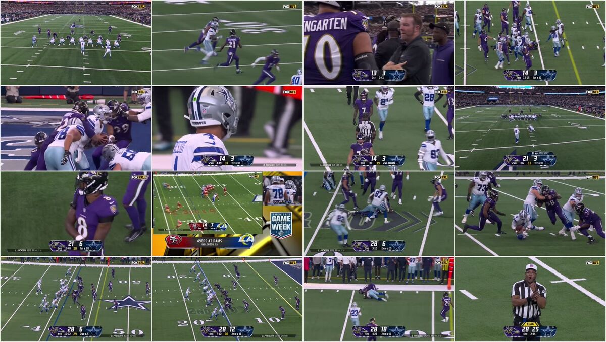 Baltimore Ravens at Dallas Cowboys 22 09 2024 low