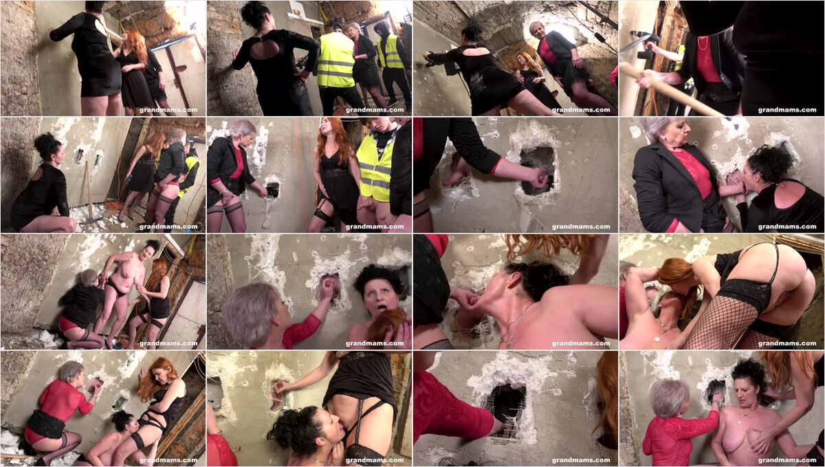 Group Mams - Bianca M - Lucca F - Anna K - Granny Threesome Part
