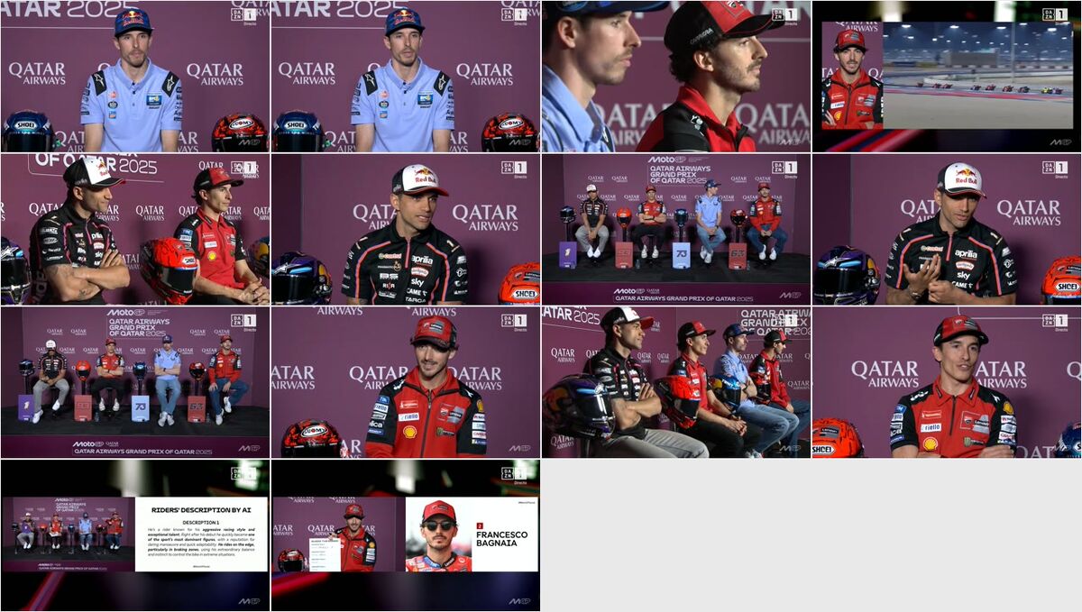 Rueda de Prensa desde Qatar - 10-04-25