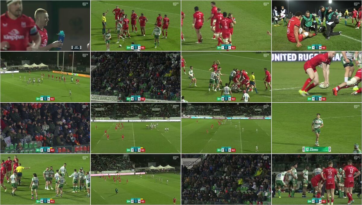 Benetton v Ulster - URC - 15th February 2025