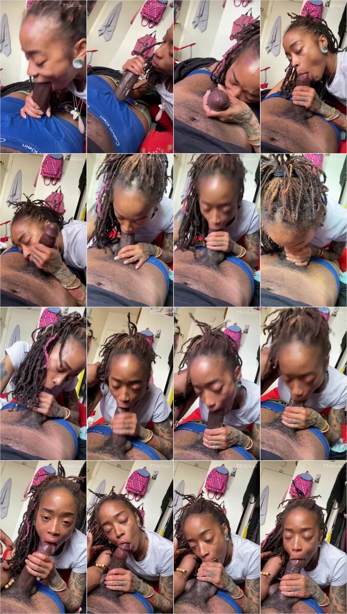 Negra niñera me chupa la BBC - Xpaja