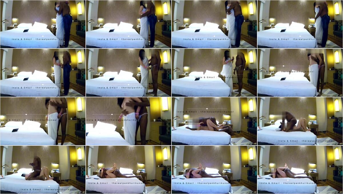 Desi HotWife Pankhuri fucked by BBC Bull with dirty talk in Hind