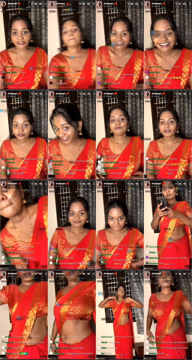 Tamil Insta Fam Kanmani Navel Show - Favorite Position - webxmaz
