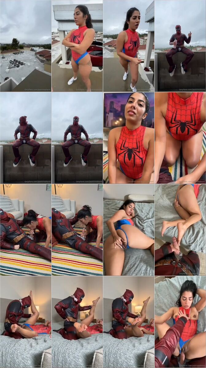 Desi babe Jasmine Sherni as Spideygirl Uncut Exclusive OnlyFans 