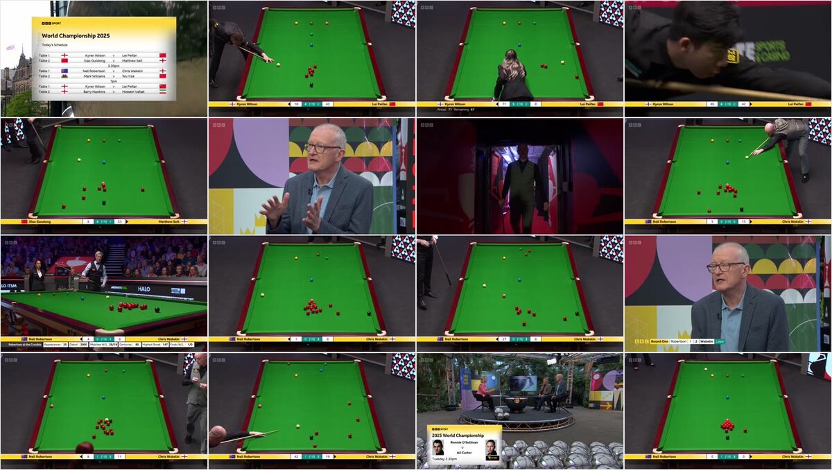 Snooker World Championship 2025 - Day 1 Afternoon Session Pt 1 (