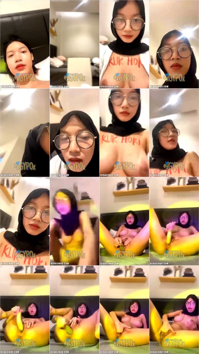 Panya Hijab Live Pakai Timun