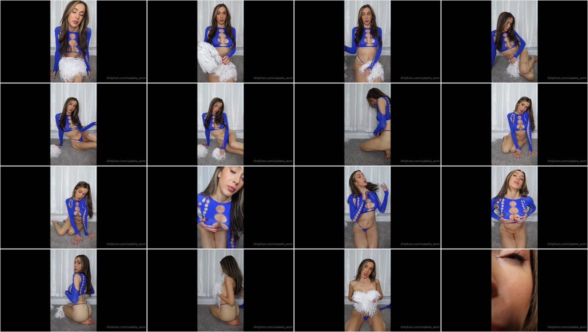Isabella ASMR 14 August 2023 - Cheerleader girlfriend is back an