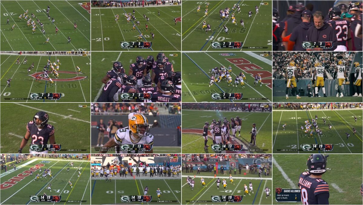 Green Bay Packers at Chicago Bears 17 11 2024 low