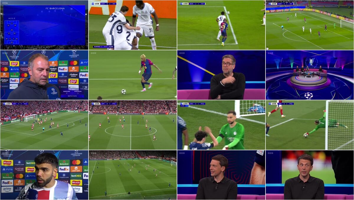 UEFA Champions League - Semi-Final First Legs Highlights (30 Apr